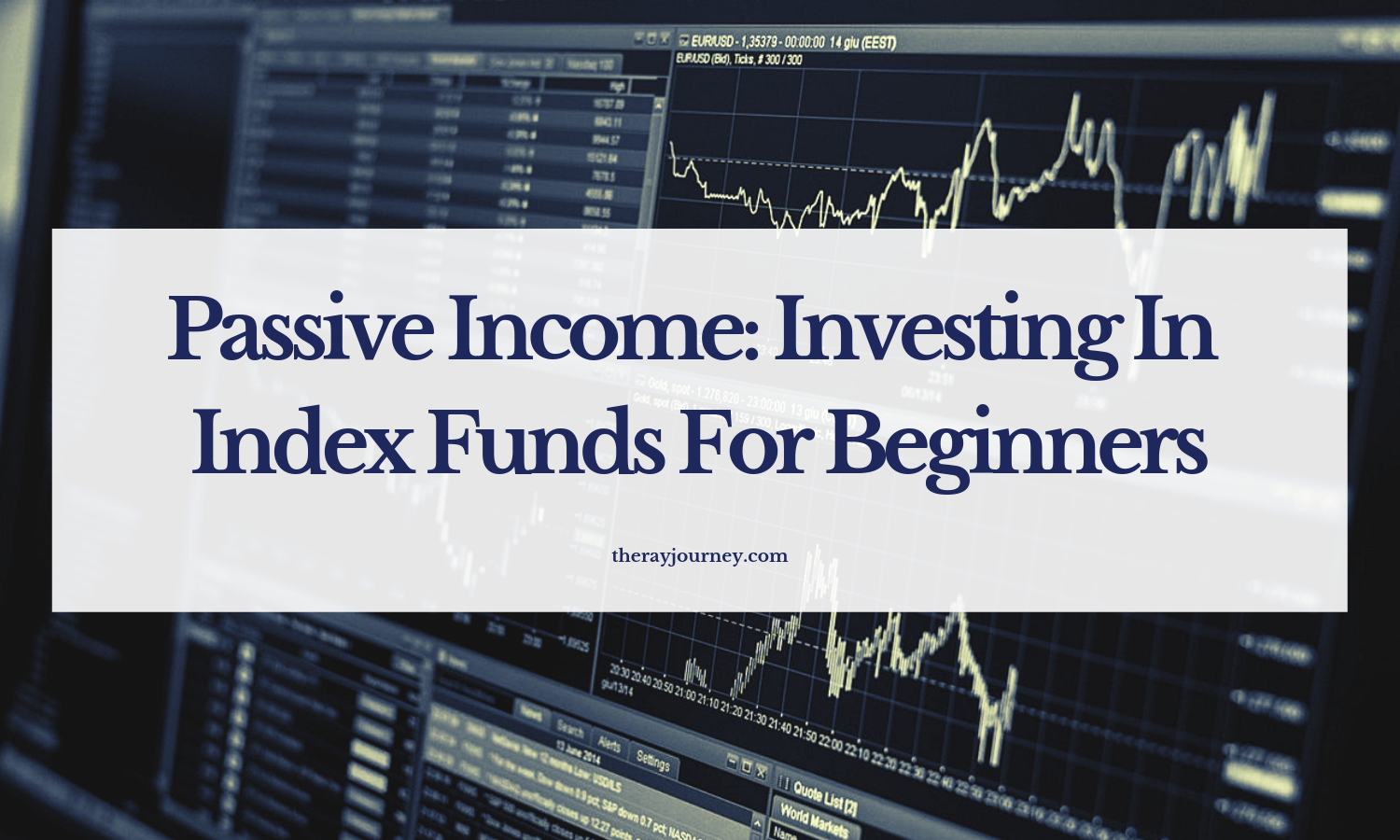 Passive Income: Investing In Index Funds For Beginners - The Ray Journey